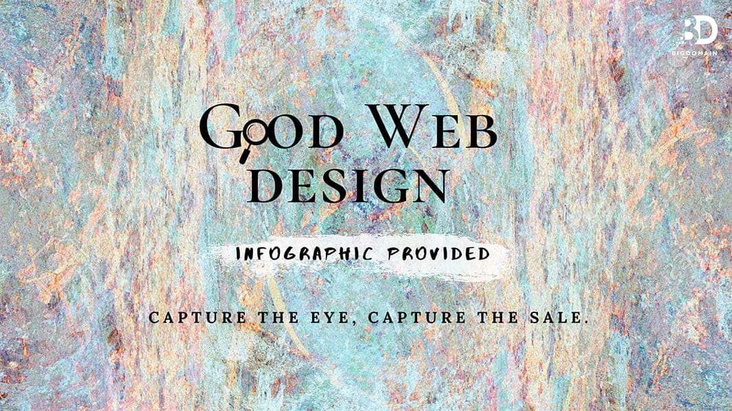Good Web Design can Capture the EYE, Capture the SALE! (Infographic ...