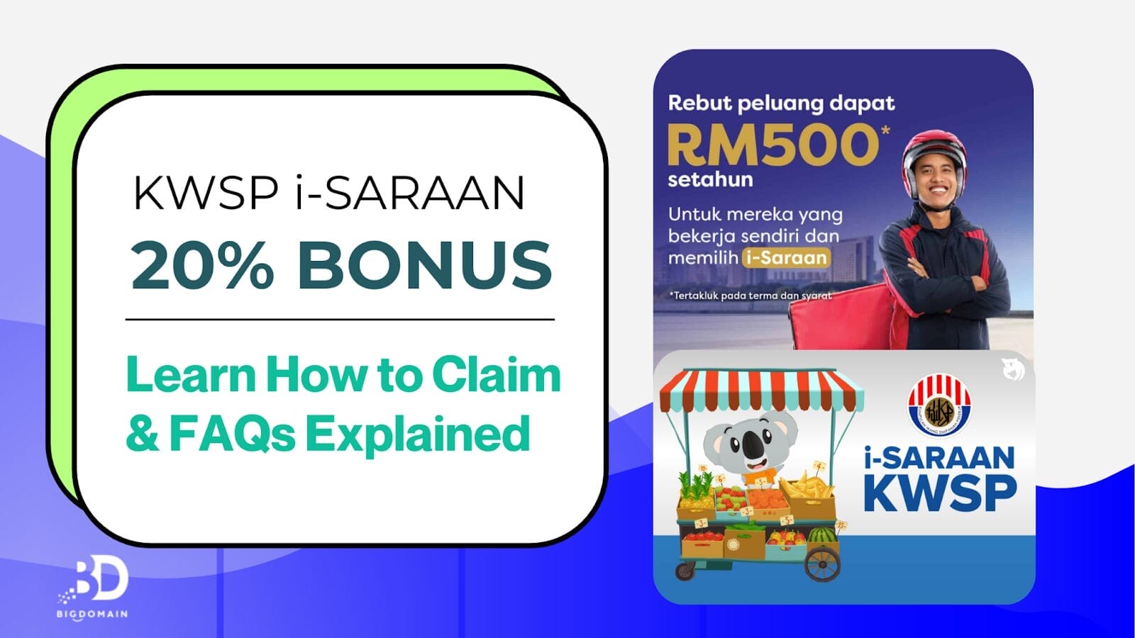 KWSP i-Saraan Bonus 2025: How to Apply & FAQs Explained - BigDomain